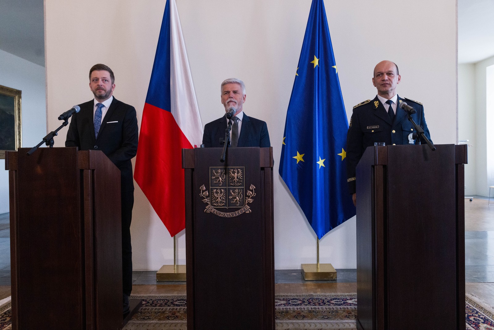 Vyjádření prezidenta republiky při tiskové konferenci na téma nastavení ...